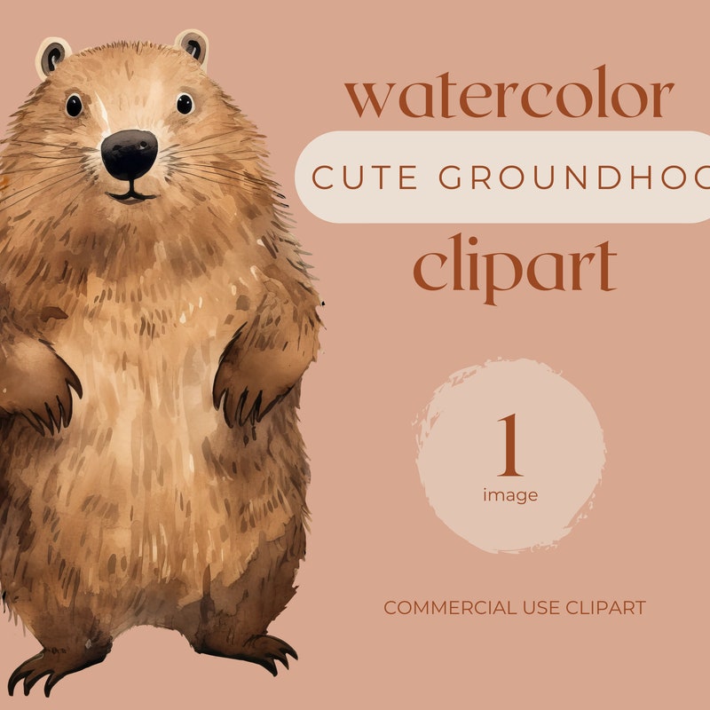 Groundhog Day Clip Art - Etsy
