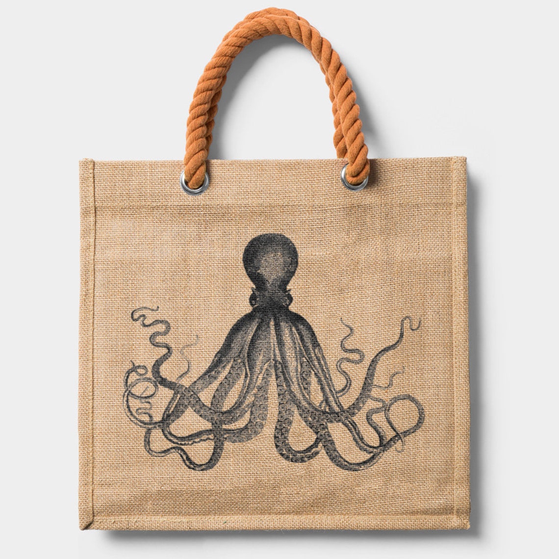 Vintage Octopus Clipart Stock Image, Instant Download, Graphic, Collage ...