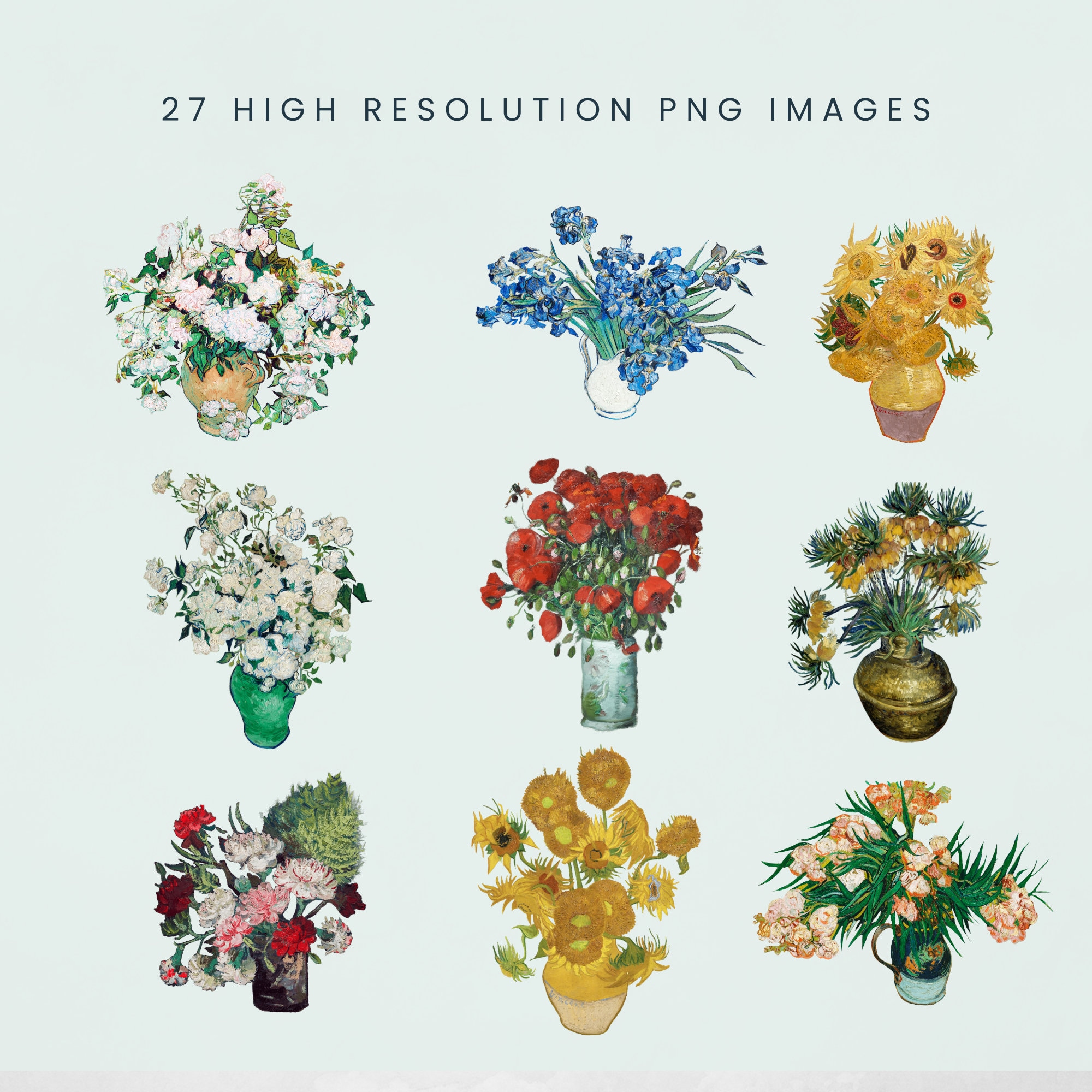 Van Gogh Clipart | Van Gogh Style | Starry Night | Van Gogh Png | Art ...