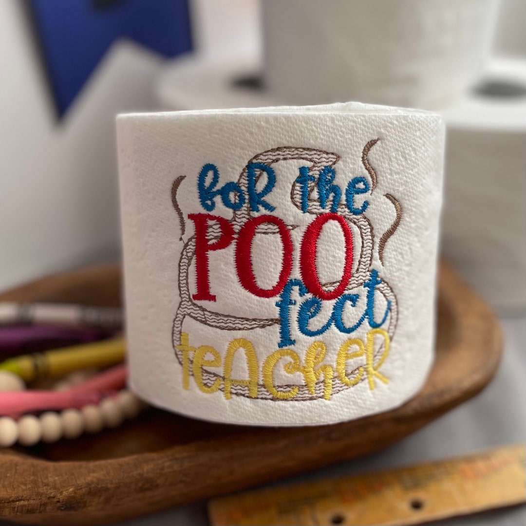 Funny Toilet Paper, Teacher Appreciation Gift, Teacher Gifts - Etsy