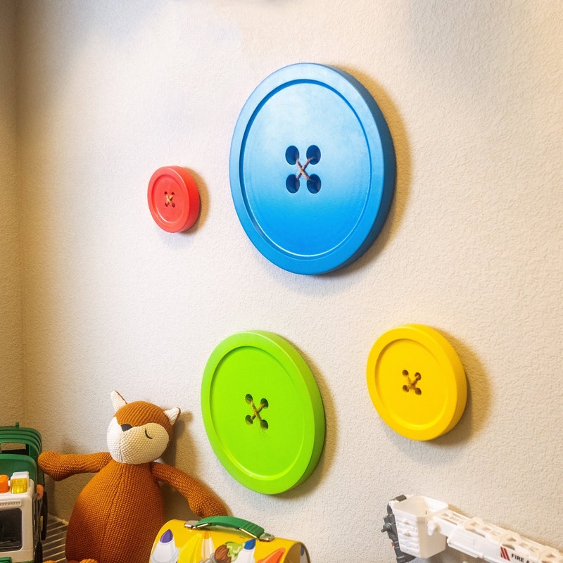 Giant Wood Button - Etsy