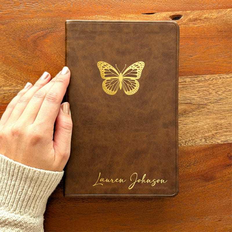 Custom Gold Foil Bible - Etsy