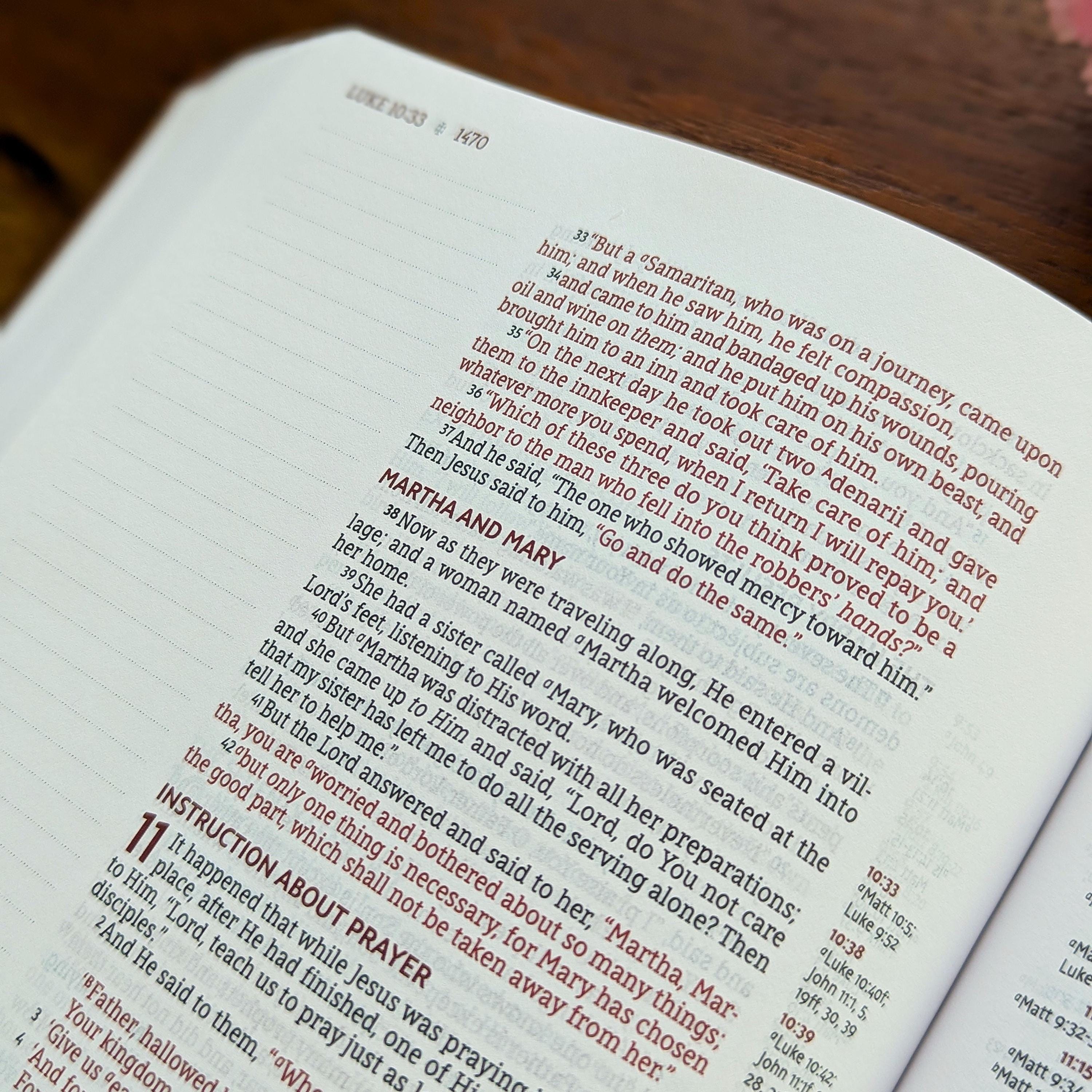 Personalized NASB Journaling Bible | New American Standard 1995 ...