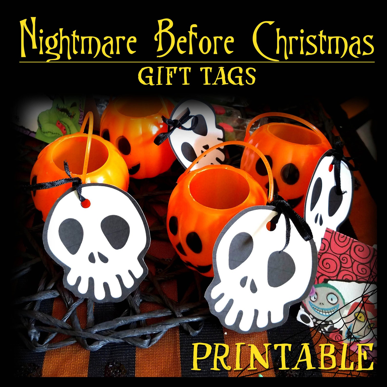 Nightmare Before Christmas Printable Party | Etsy