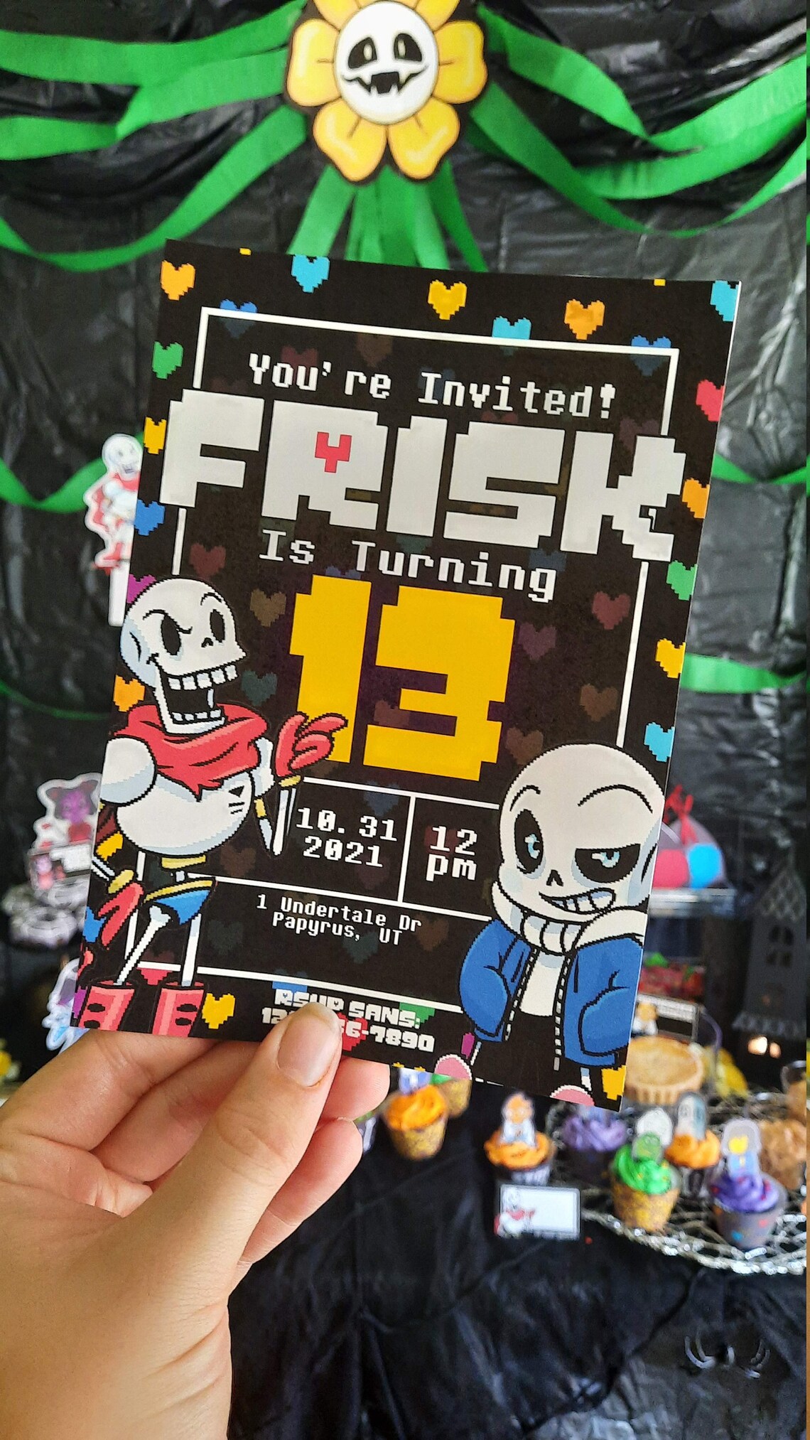 Undertale Invitation Baby Shower Birthday Party Gender Reveal - Etsy