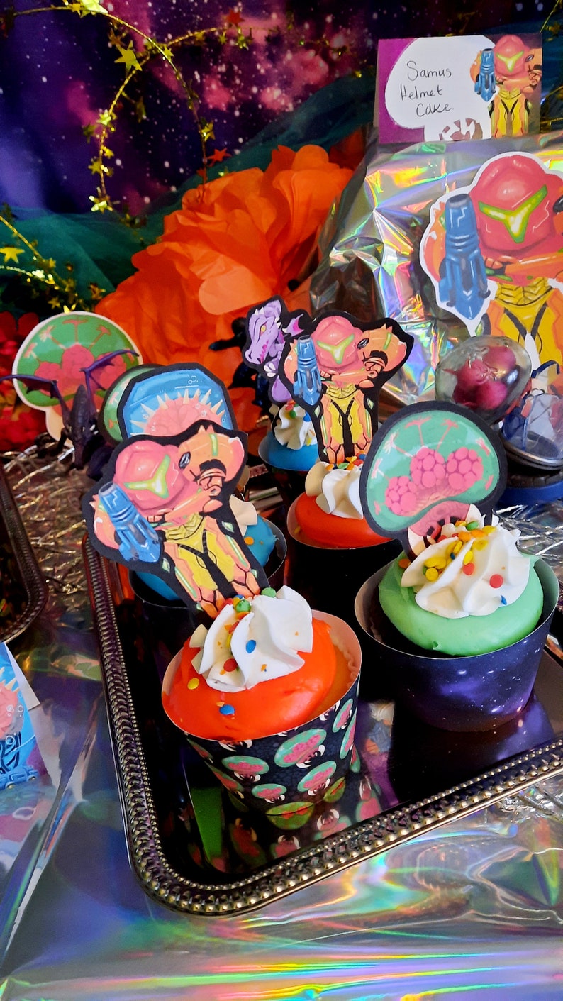 Metroid Printable Party - Etsy