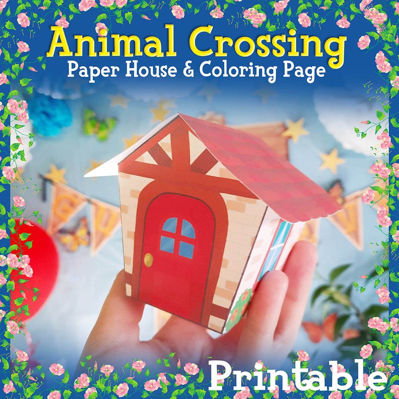 Animal Crossing Printable Party - Etsy