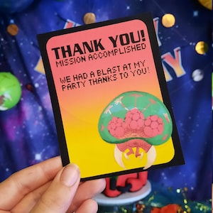 Metroid Invitation Baby Shower Birthday Party Gender Reveal - Etsy