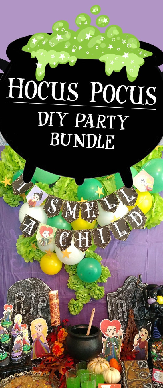 Hocus Pocus Printable Party Bundle - Etsy