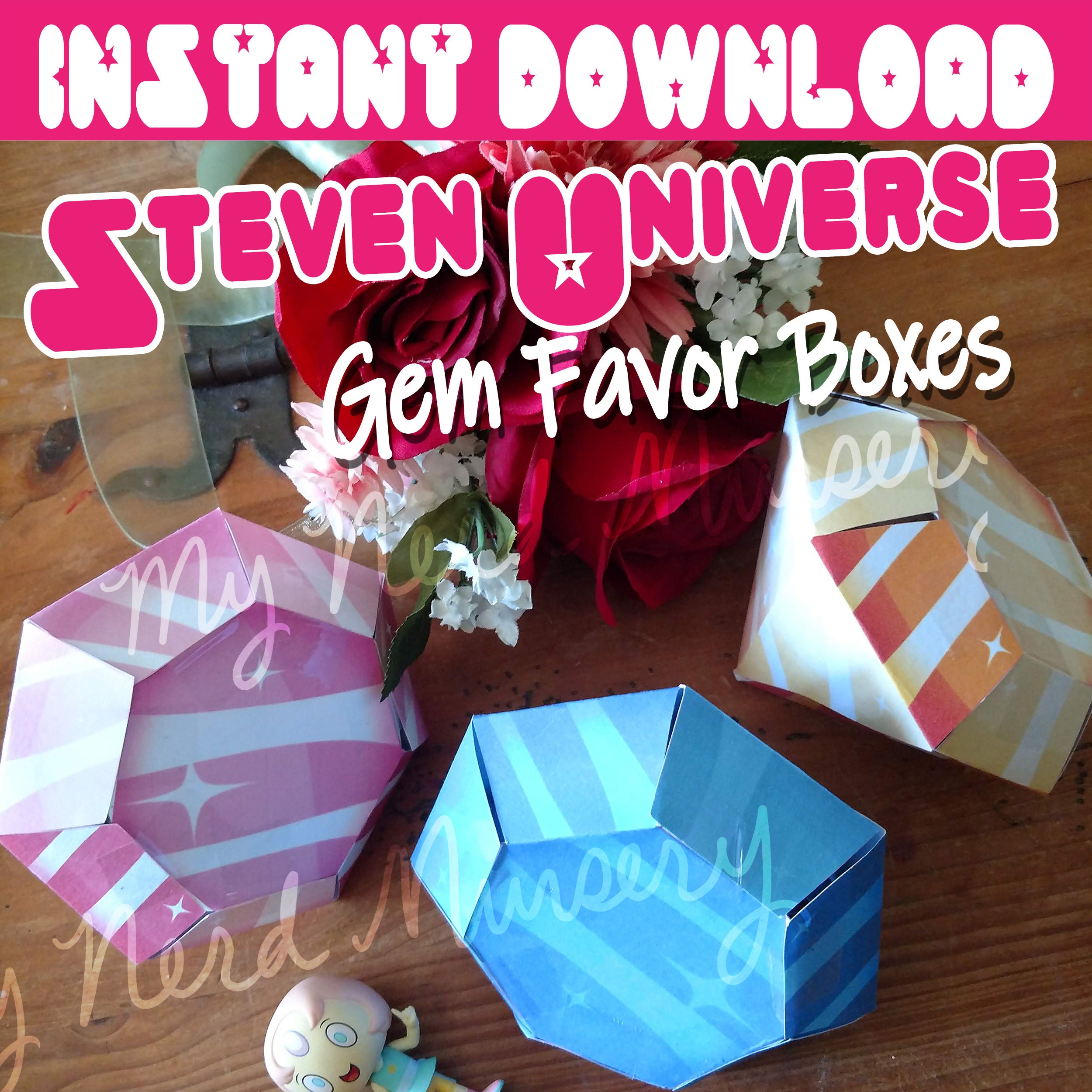 Steven Universe Printable Party Birthday, Baby Shower, Gender Reveal - Etsy