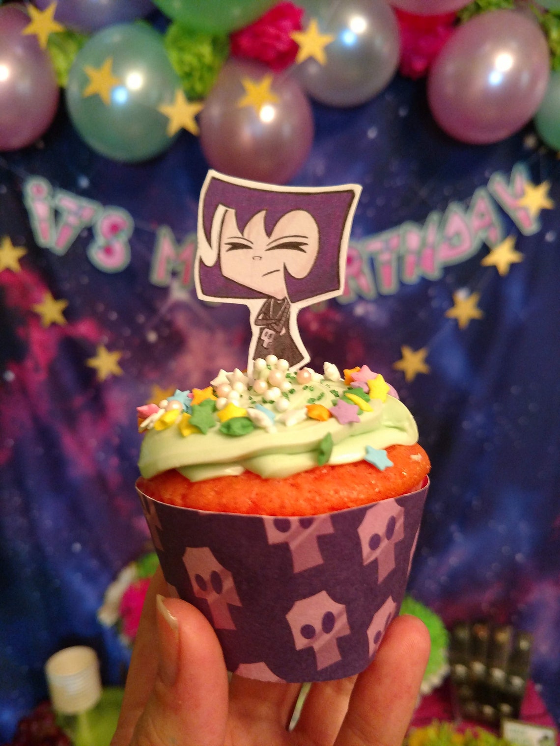 Invader Zim Fiesta imprimible Cumpleaños Revelación de - Etsy México