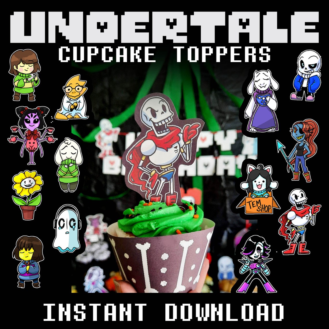 Undertale Printable Party - Etsy
