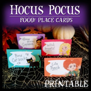 Hocus Pocus Printable Party Bundle - Etsy