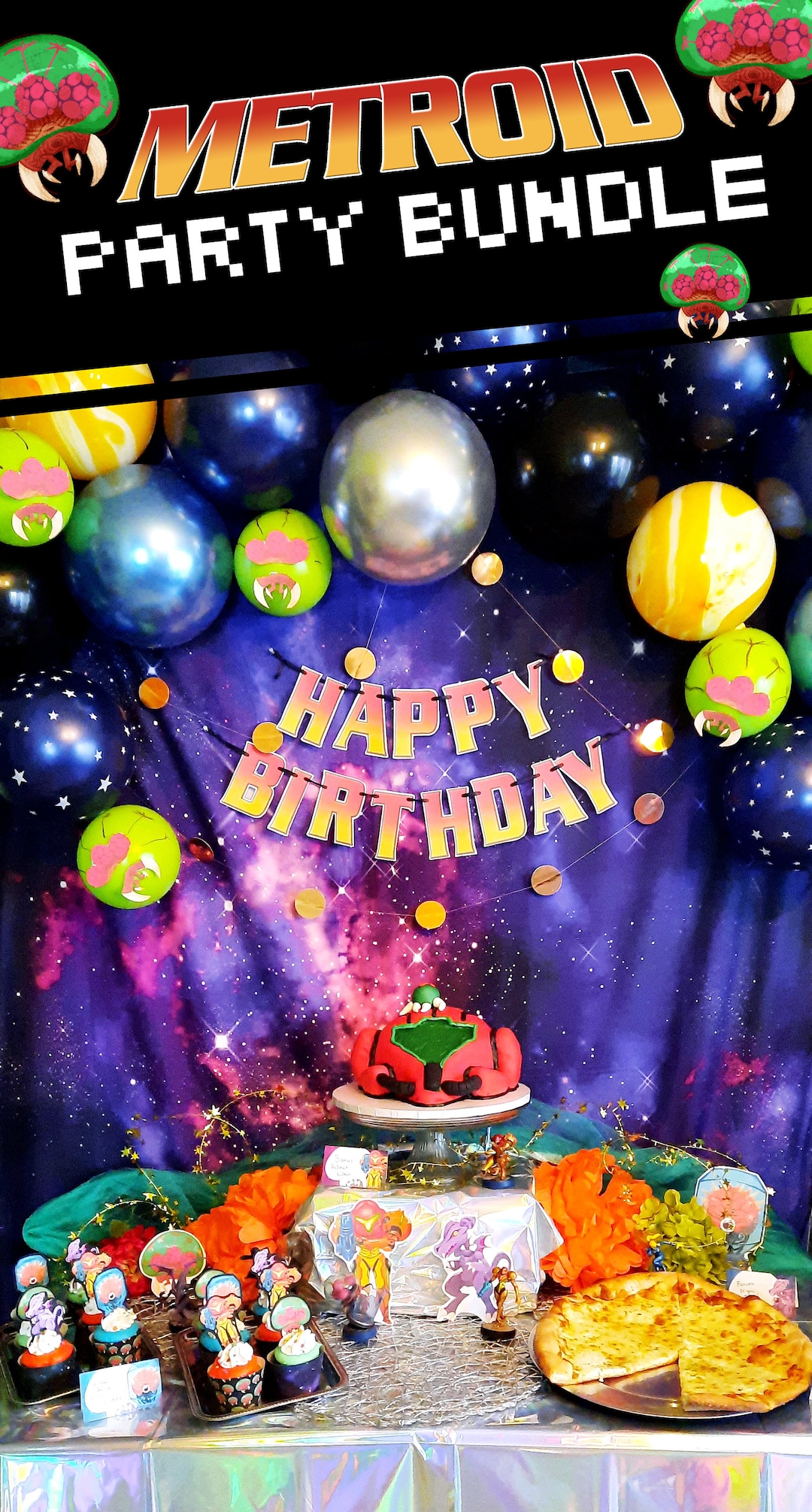 Metroid Printable Party - Etsy