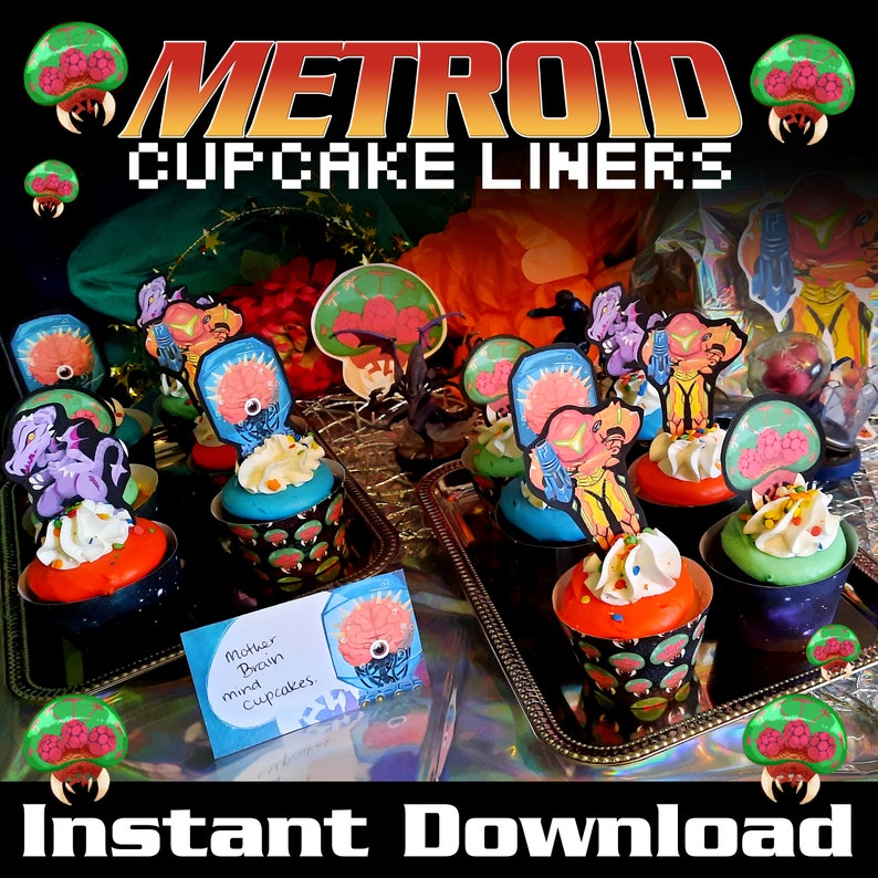 Metroid Printable Party - Etsy