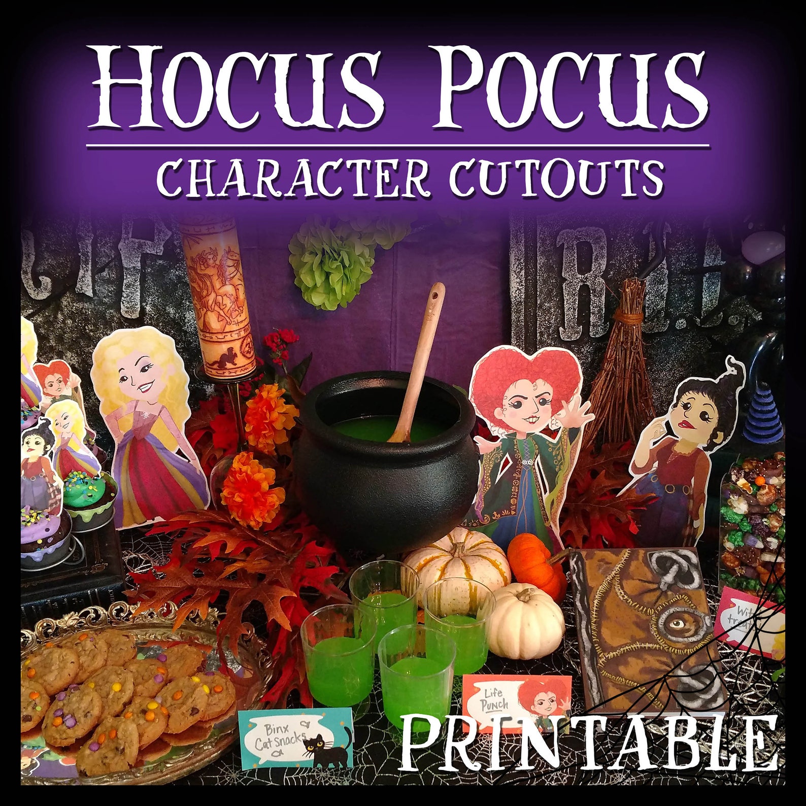 Hocus Pocus Printable Party Bundle - Etsy