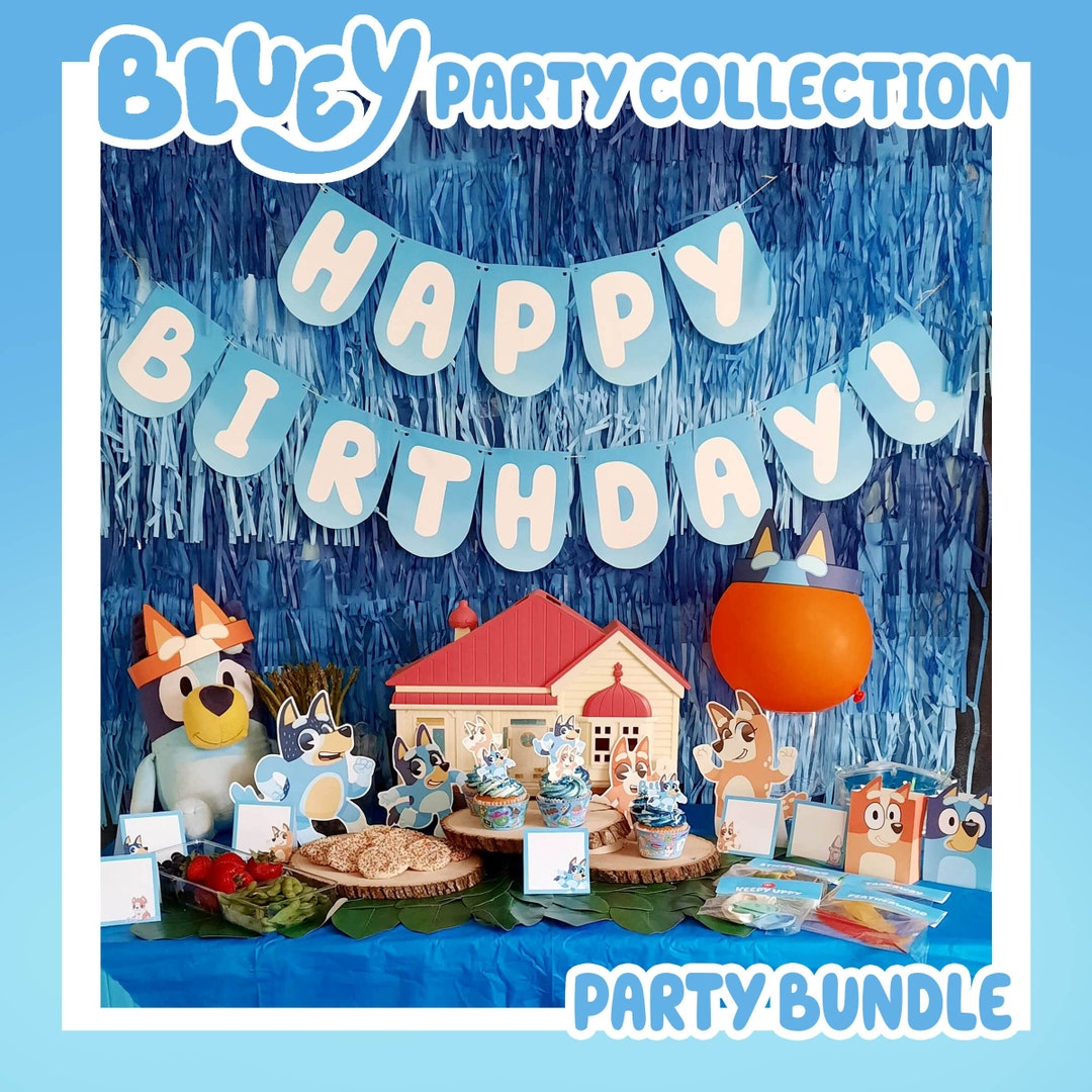 Bluey Inspired Printable Party - Etsy Ireland