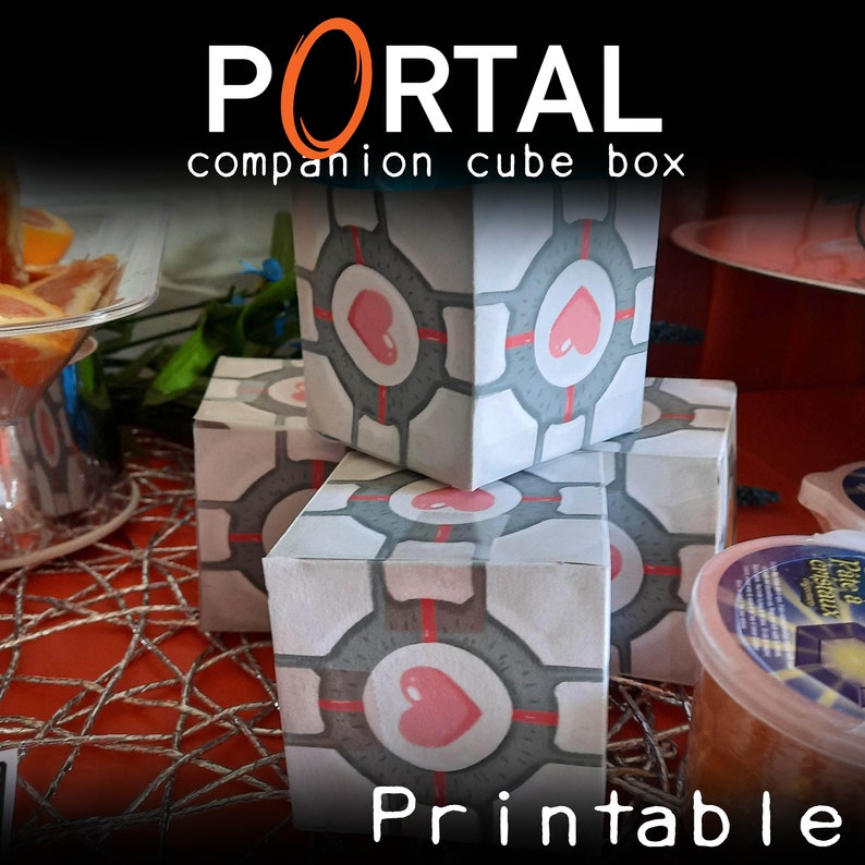 Portal 2 Printable Party | Etsy