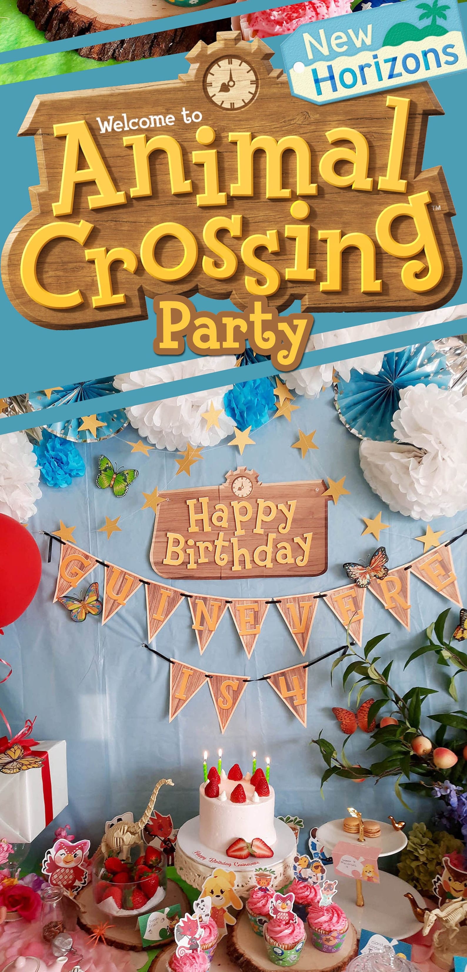 Animal Crossing Printable Party - Etsy