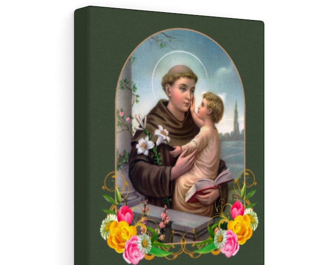 Saint Anthony of Padua Catholic Saints Stickers Sticker | Etsy