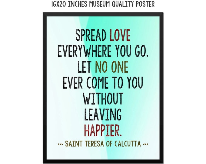 Catholic Saints Quotes Saint Thomas Aquinas Wall Art Print - Etsy