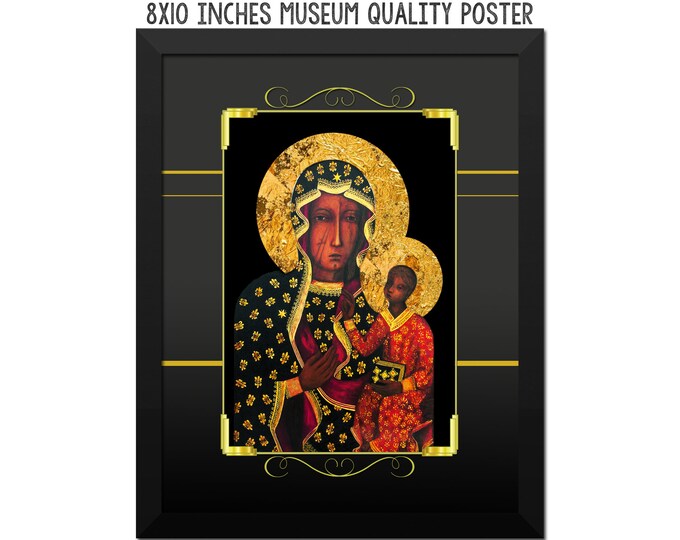 Our Lady of Fatima Catholic Poster Religious Artwork Art Print the ...