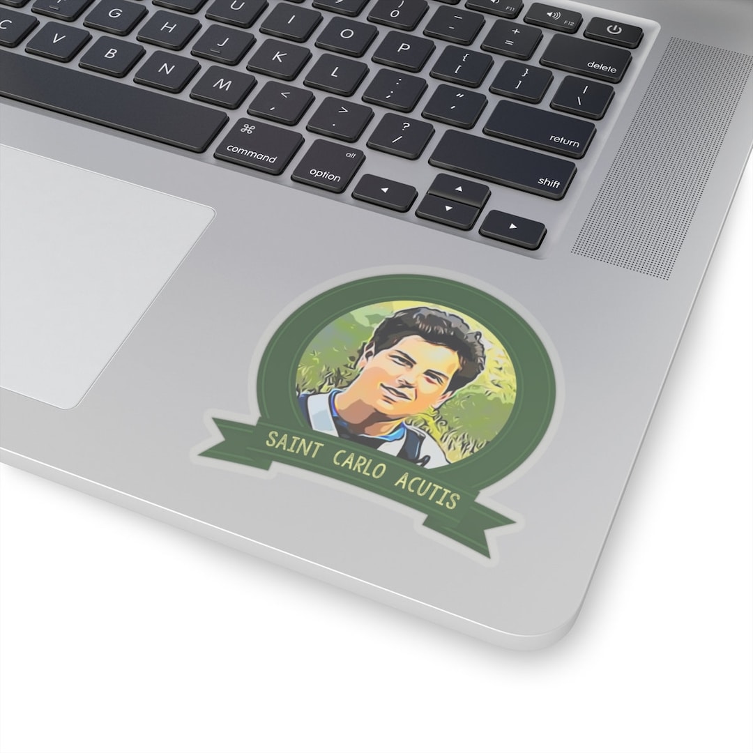 Saint Carlo Acutis - Catholic Stickers - Religious Sticker - Holy Art ...