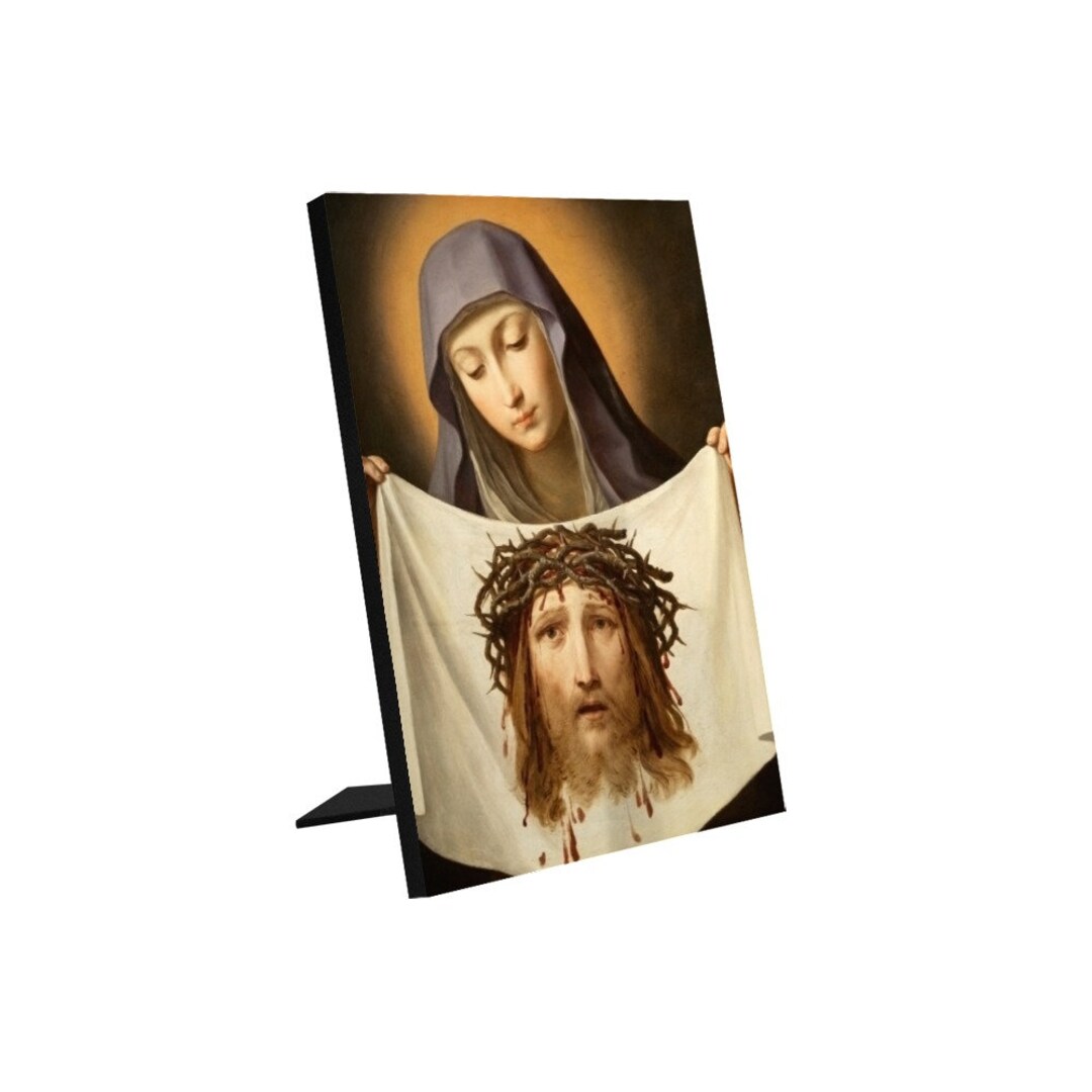 Catholic Gifts - Saint Veronica - Christian Icon on Wood - St Veronica ...