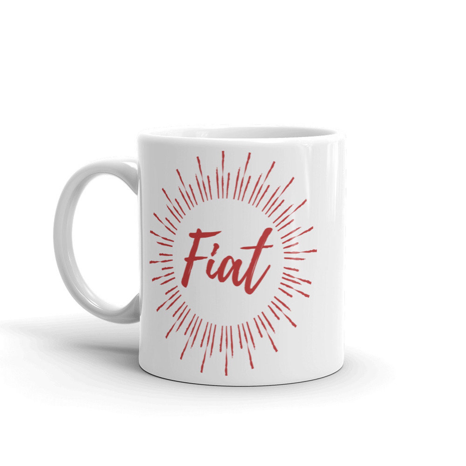 FIAT Mug the Divine Will Catholic Home Decor Catholic - Etsy