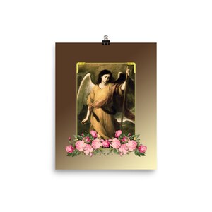 St Raphael the Archangel - Religious Poster - Religious Artwork ...