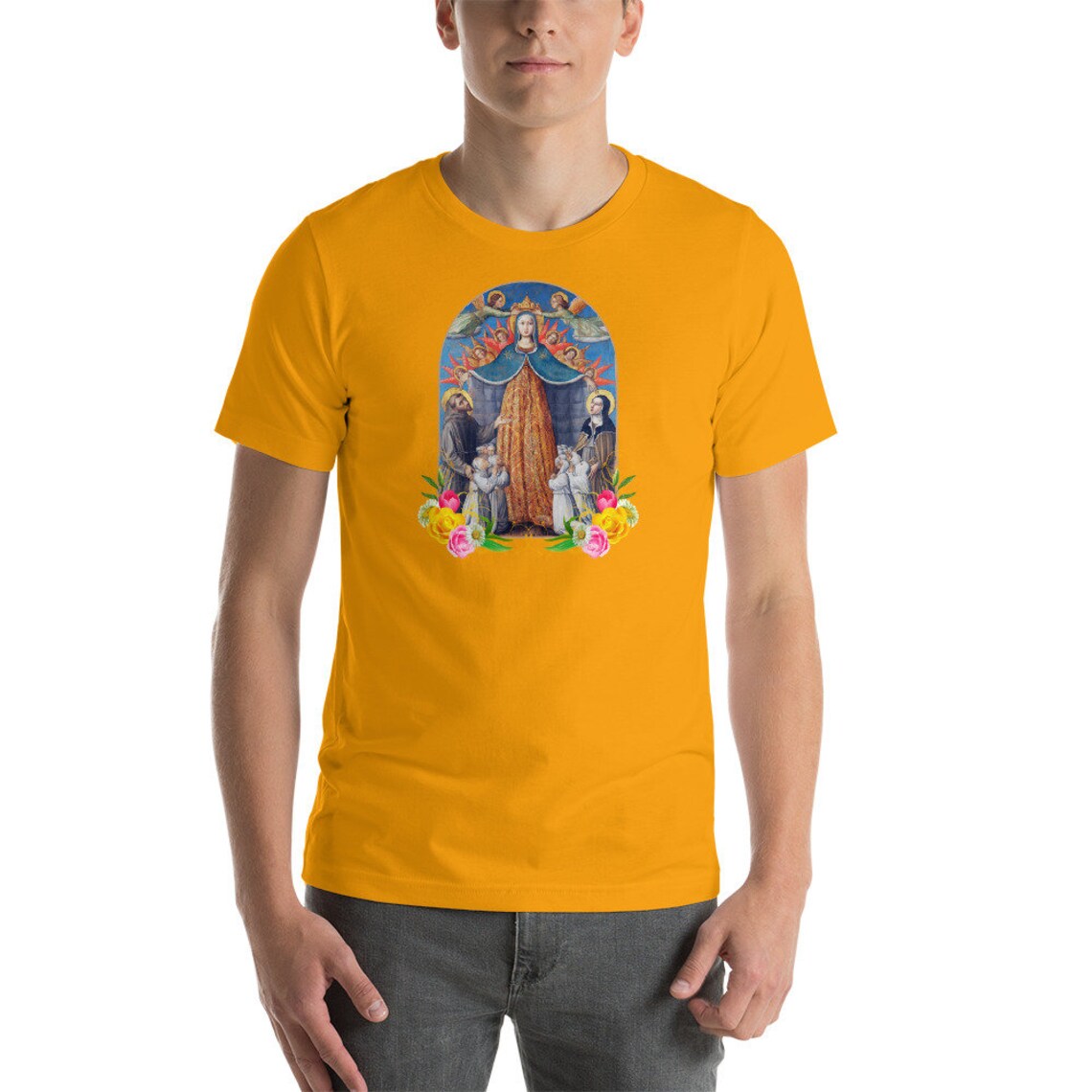 Our Lady of Mercy T-shirt - 8 Colors Available - Short-sleeve UNISEX T ...