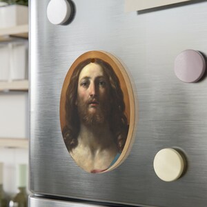 Wooden Ornaments Holy Face of Jesus Christ by Guido Reni Christmas ...