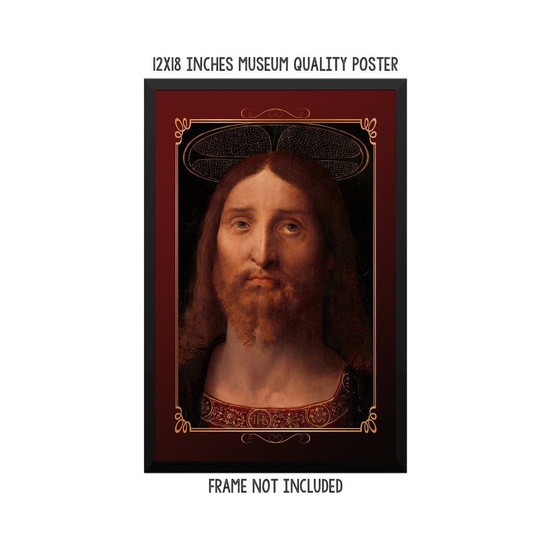 Head of Christ - Christian Art - Religious Poster - Religious Art ...