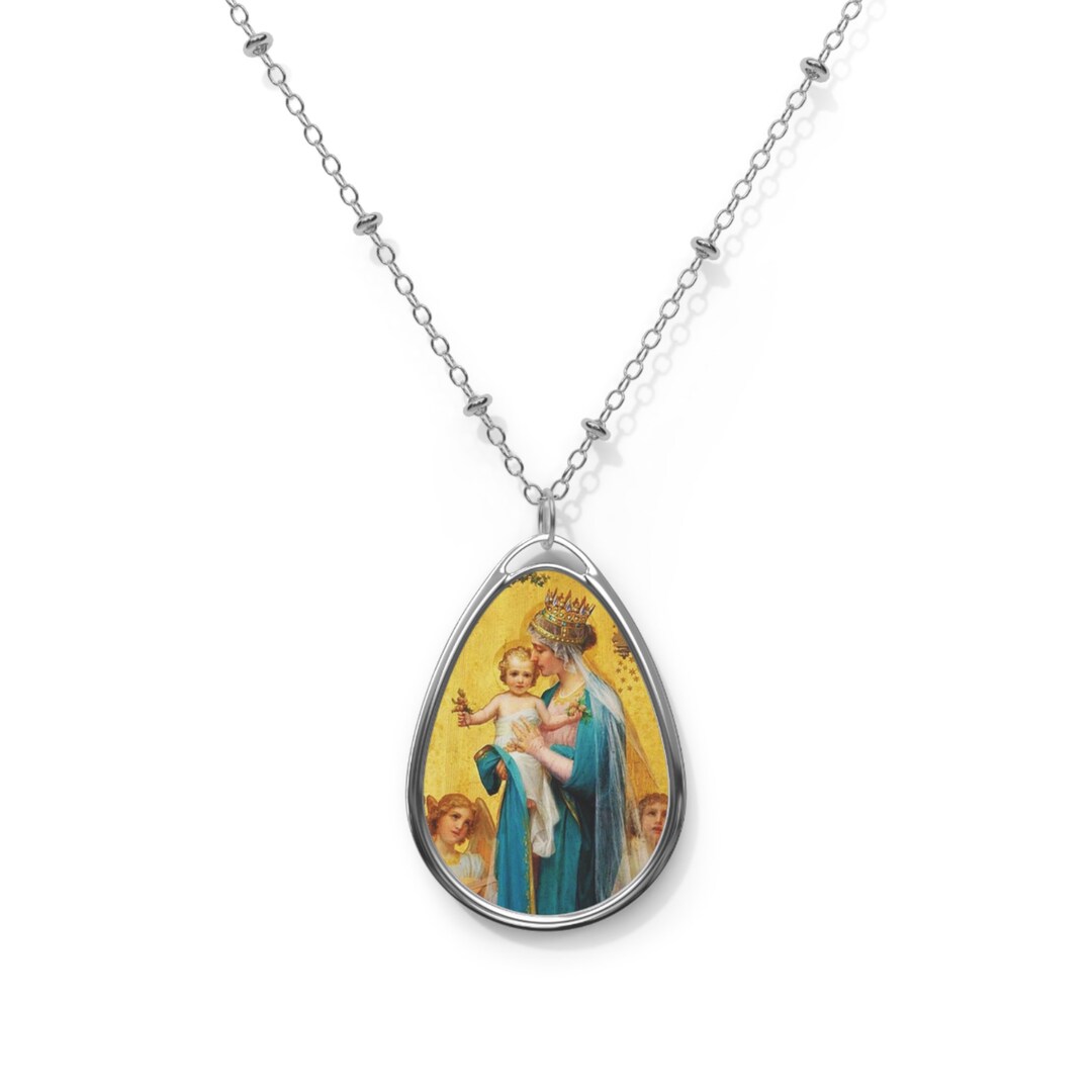 Virgin and Child by Vidal - Christian Pendants - Religious Necklace ...