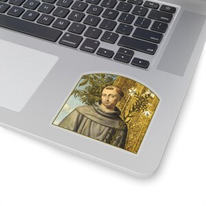 St Anthony of Padua - Sticker - Saint Anthony - Stickers - 4 Sizes ...