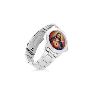 Religious Watch - the Sacred Heart of Jesus Christ - Wrist Watch ...
