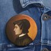 Saint Elizabeth Ann Seton - Metal Pin Button - Saints Art - St ...