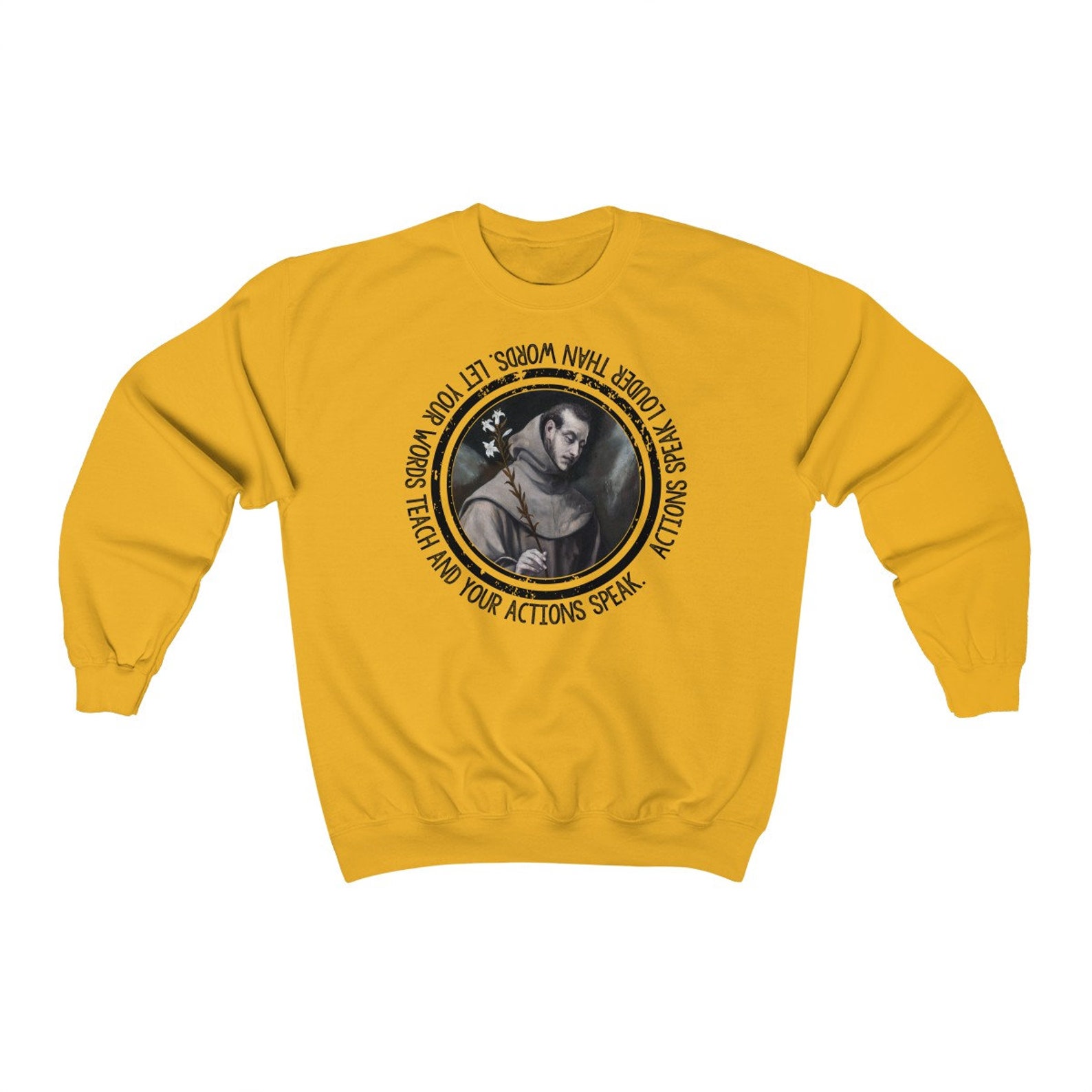 Catholic Saints - Saint Anthony - 9 Colors Unisex Crewneck Sweatshirt ...