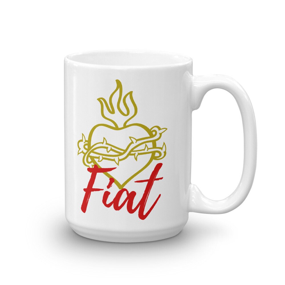Divine Will Mug - FIAT - Catholic Home Decor - Religious Gifts - Gift ...