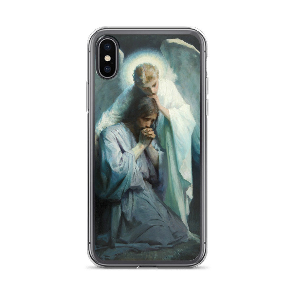 Jesus Iphone Case Religious Cover ALL MODELS the Agony - Etsy