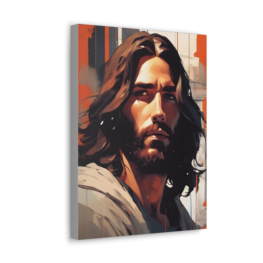 Religious Art - Print on Canvas - Our Lord Jesus Christ - 3 Sizes ...