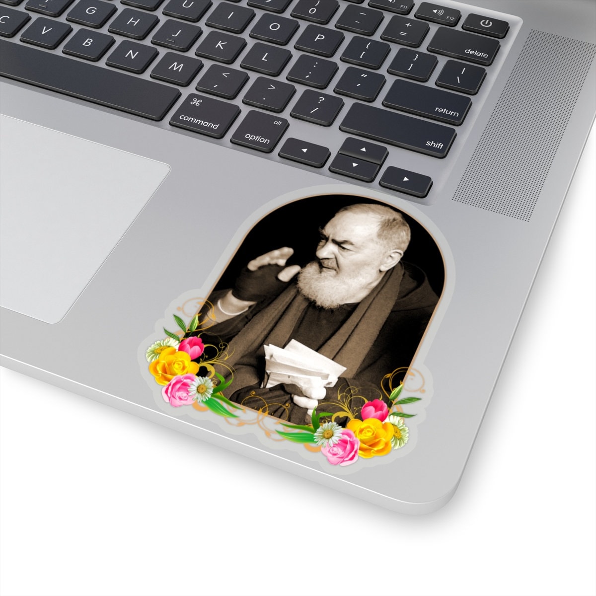 Saint Pio Sticker St Pio Padre Pio Stickers Catholic - Etsy