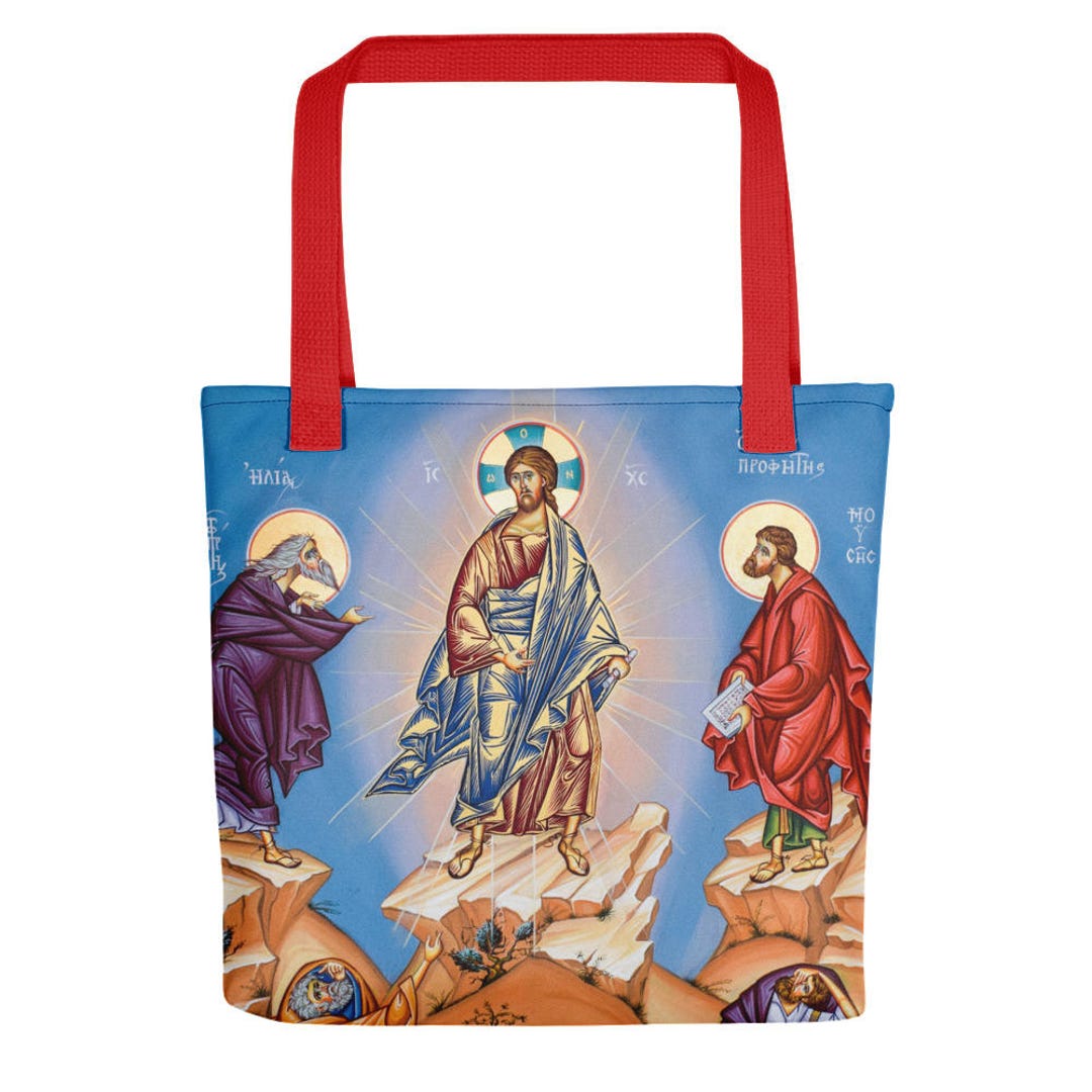 Tote Bag - Transfiguration of Jesus - Christian Gifts - Orthodox Icons ...