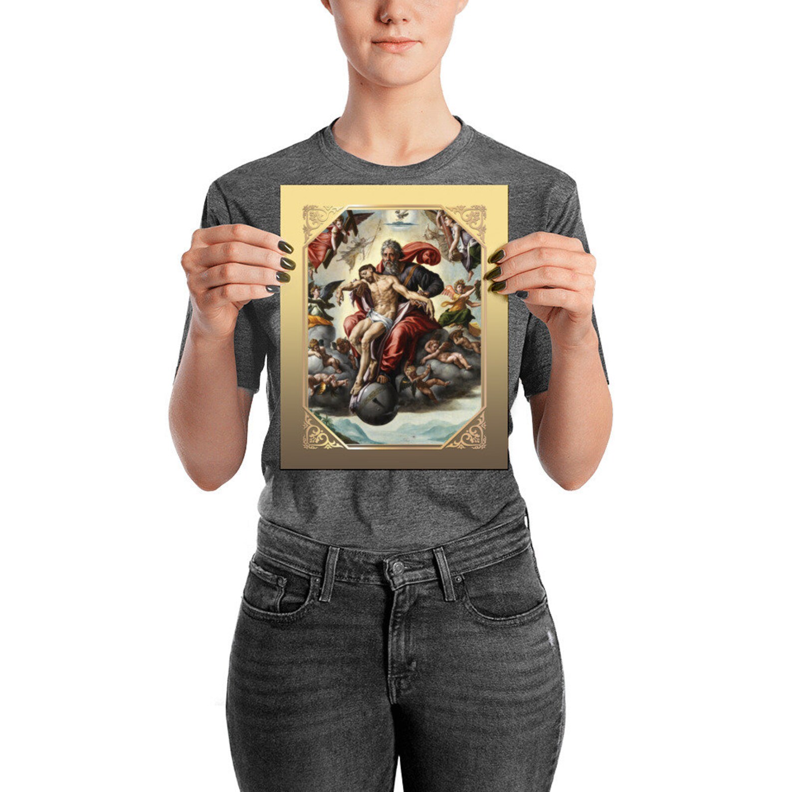 Religious Posters the Holy Trinity Christian Wall Art | Etsy