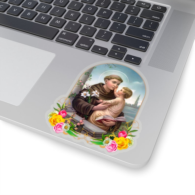 Saint Anthony of Padua - Catholic Saints Stickers - Sticker - St ...