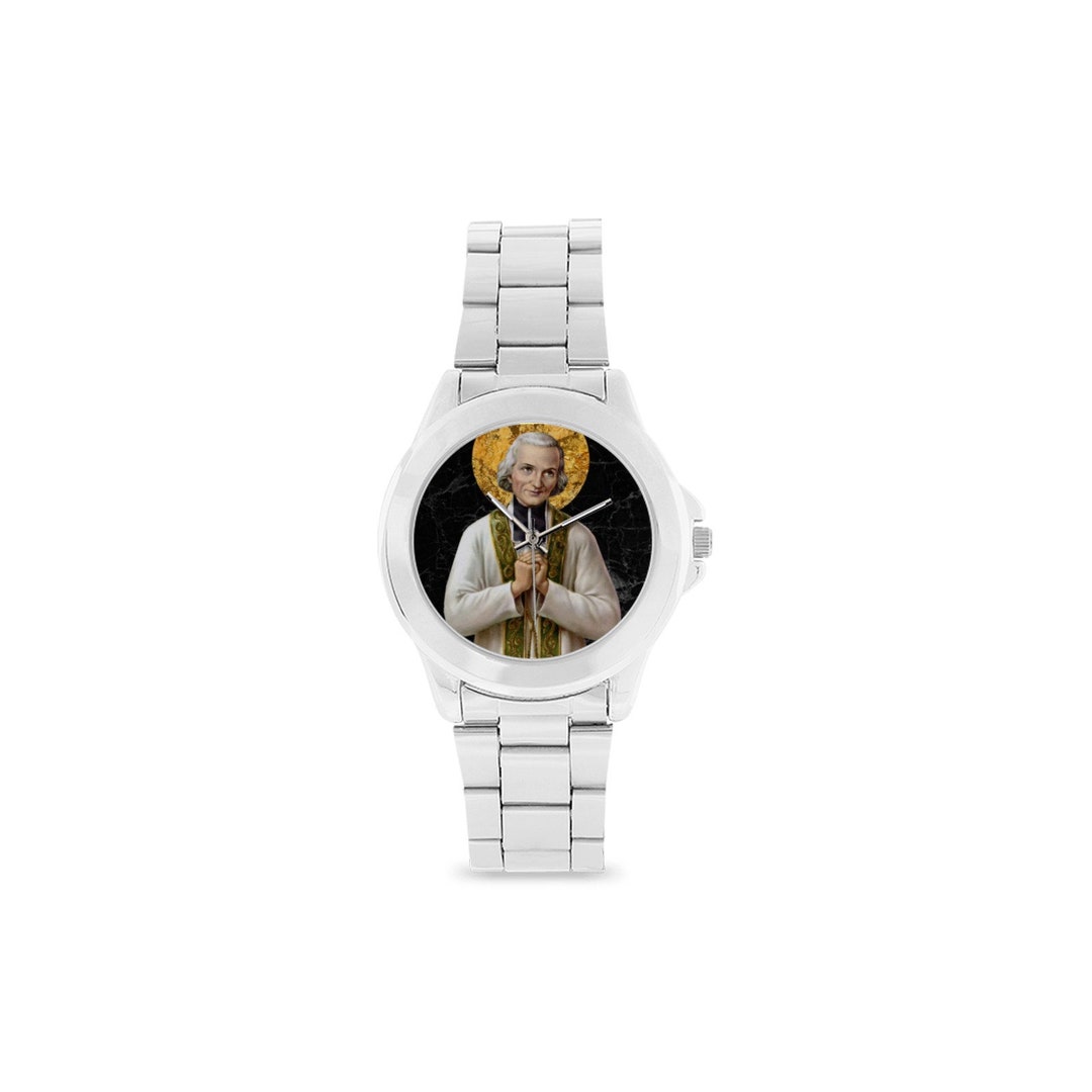 Religious Watch - Saint John Vianney - Curé D'ars - Wrist Watch ...