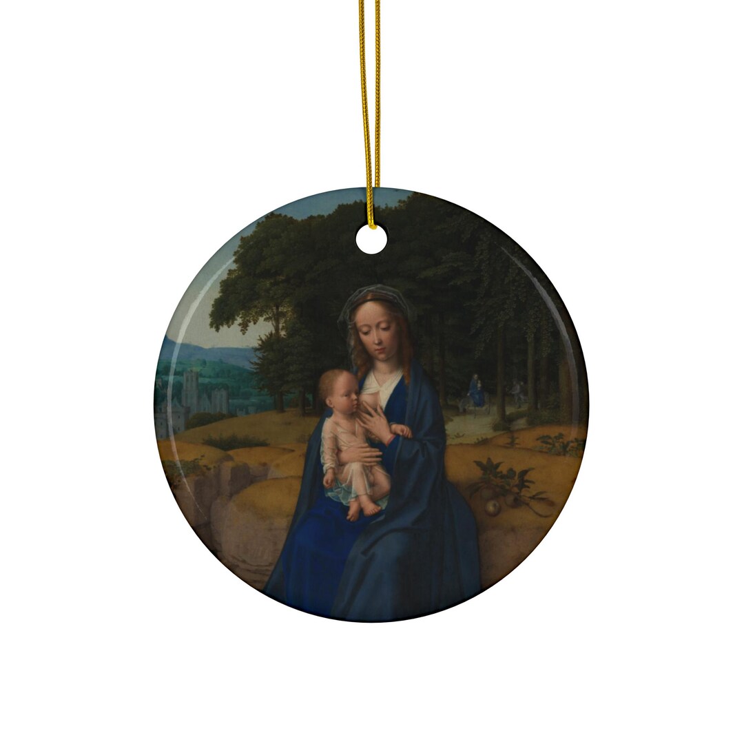 Madonna and Child - Ceramic Ornaments for Christmas Tree - Christmas ...