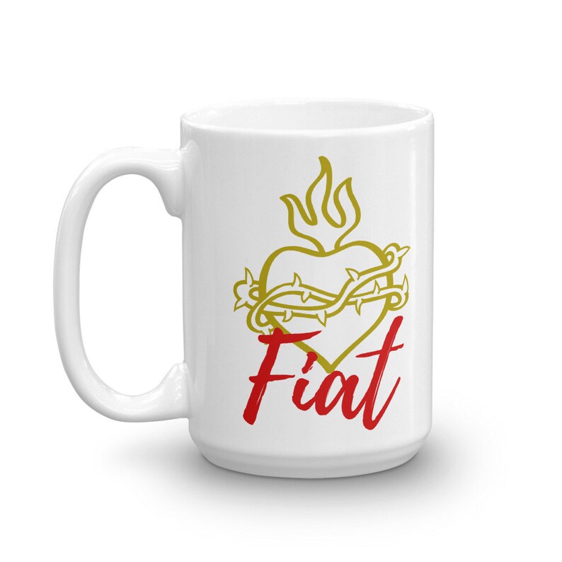 Divine Will Mug - FIAT - Catholic Home Decor - Religious Gifts - Gift ...