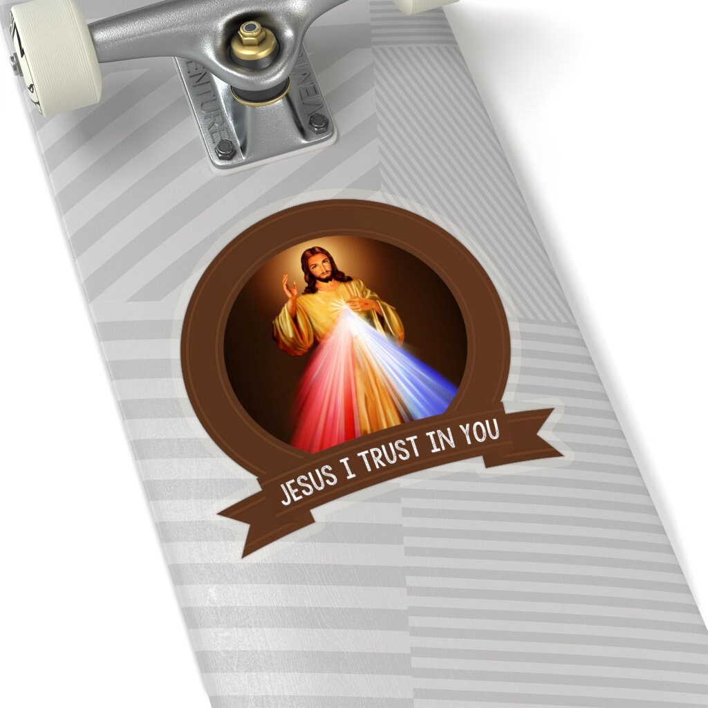 Divine Mercy Jesus Catholic Stickers Religious Sticker | Etsy