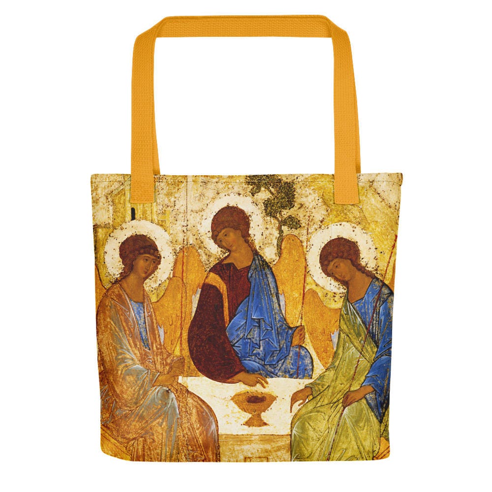 Christian Tote Bag the Holy Trinity Christian Icon - Etsy
